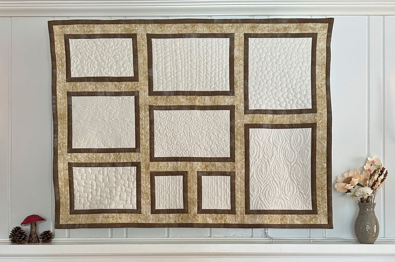 Bulletin Board Quilt Instructional to display stitched pieces – House ...